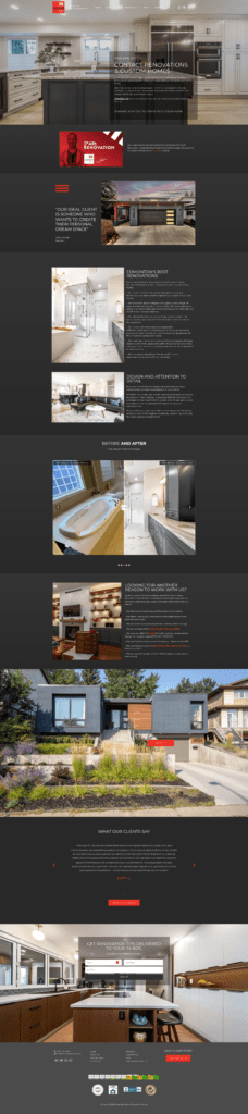 Contact Renovations - Samba Web Studio